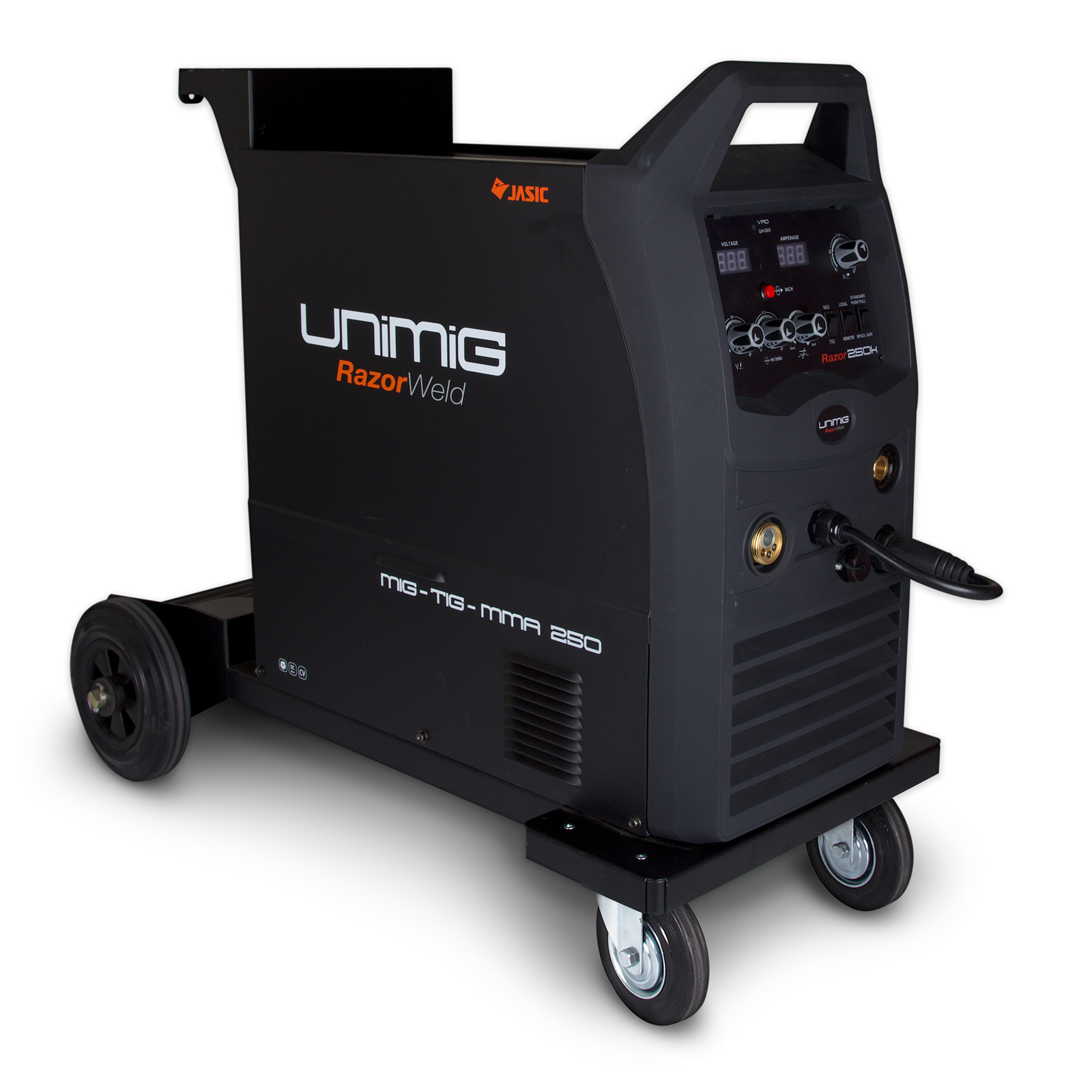 Unimig 250 Compact - MIG Inverter Welder - TIG - MMA - KUMJR250K